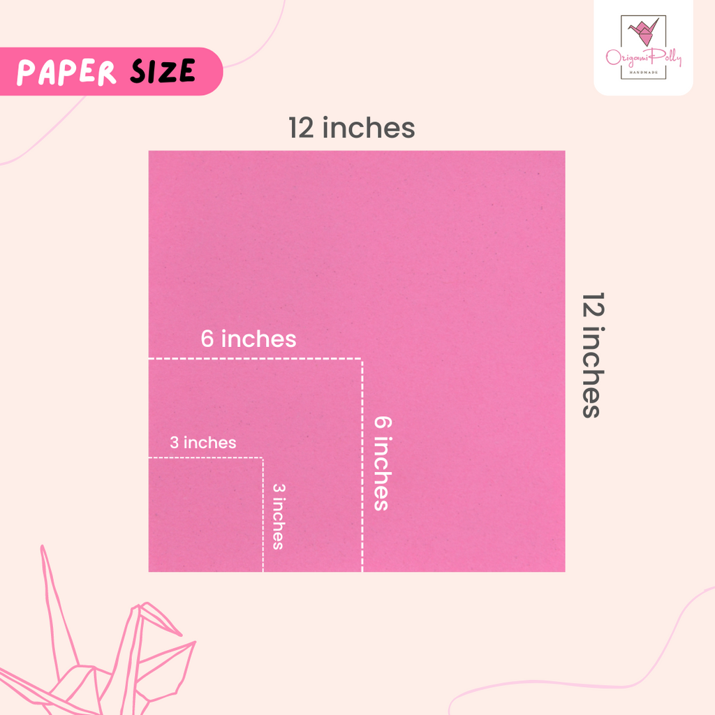 What Size Paper is Best for Making Origami Cranes? – Origamipolly