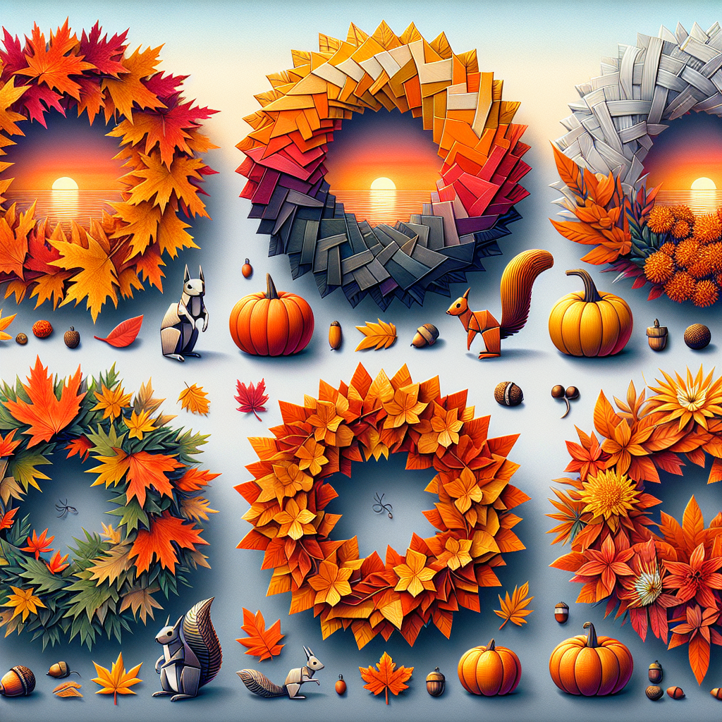 5 Origami Wreath Ideas to Celebrate Autumn's Splendor – Origamipolly