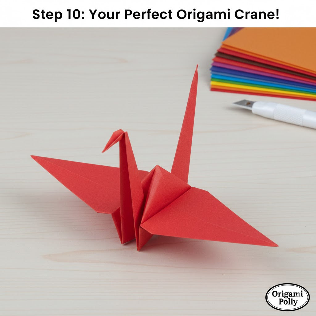 Step-by-Step Guide: How to Fold the Perfect Origami Crane for Beginners ...