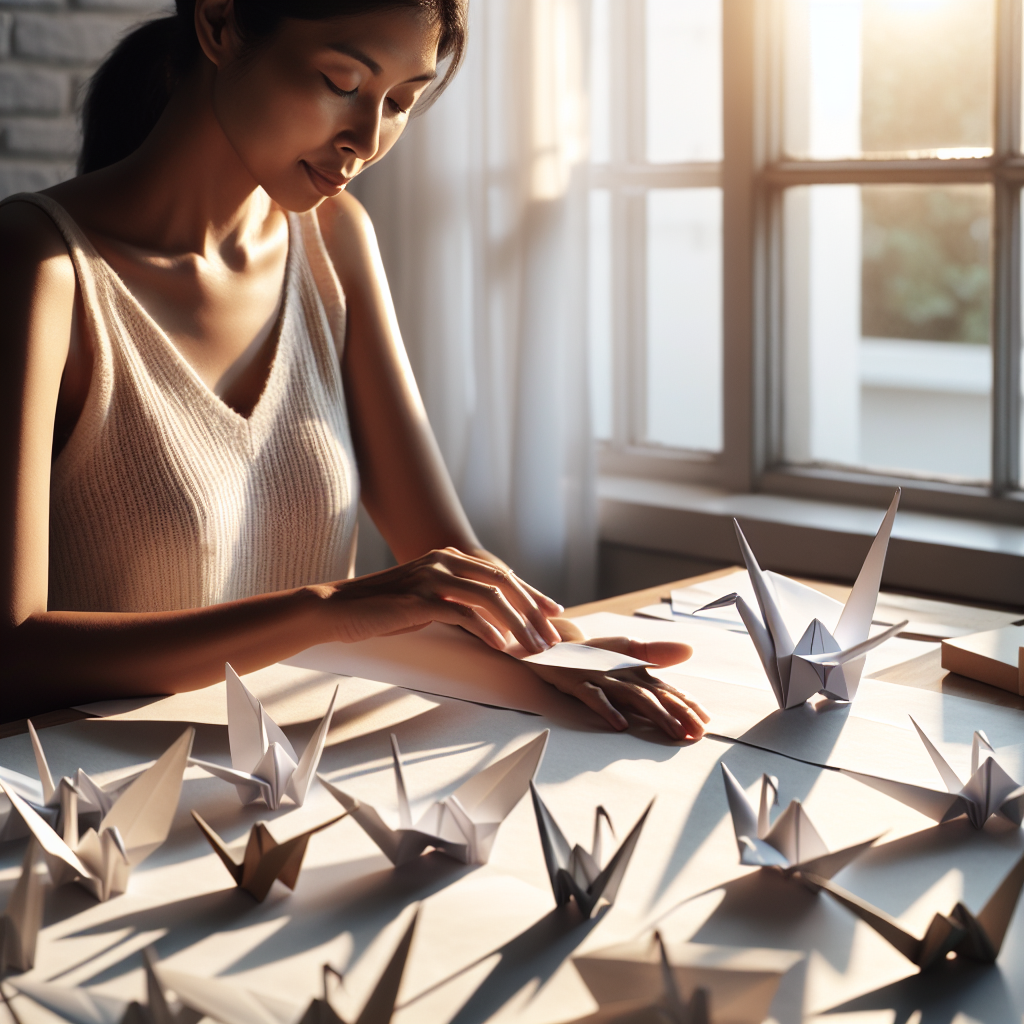 From Paper to Peace: Origami Cranes in Stress Relieving Art Therapy ...