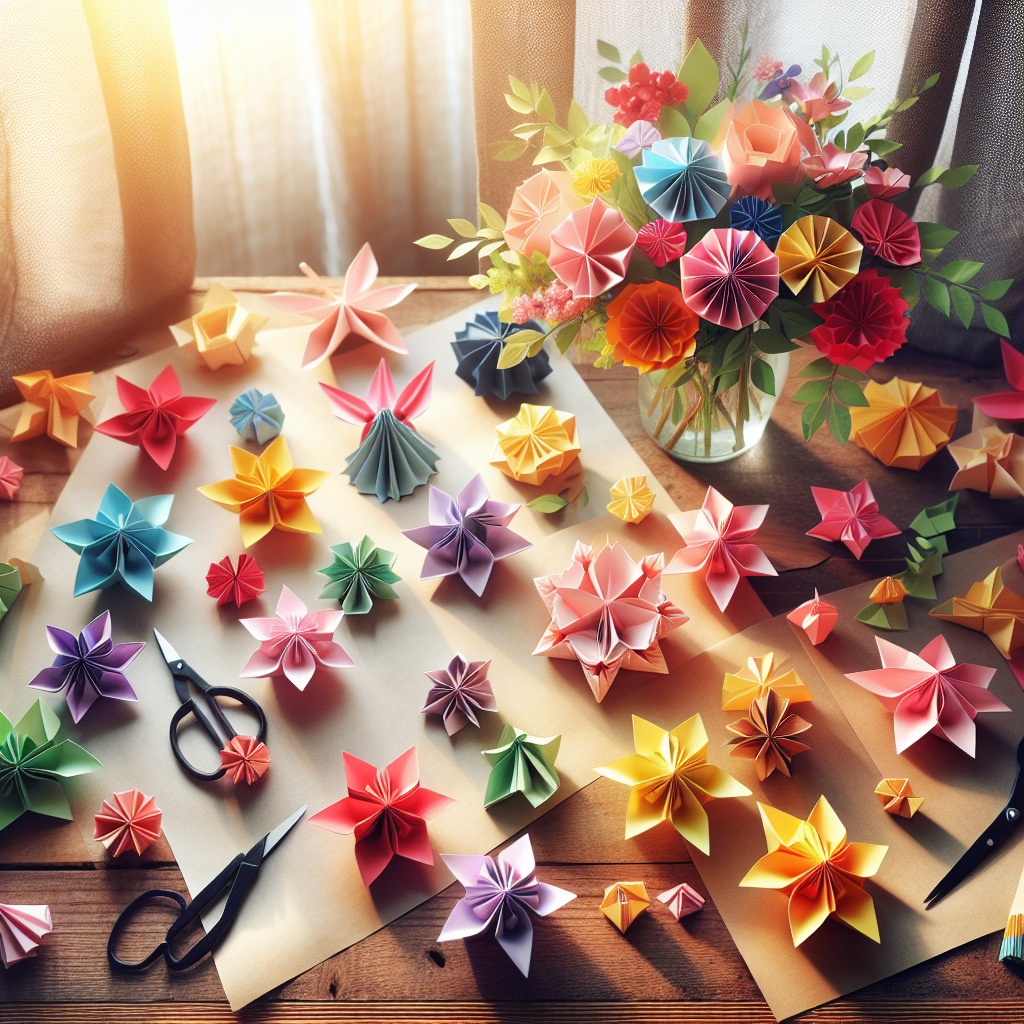 Origami Paper Flowers: Crafting a Bouquet of Joy – Origamipolly