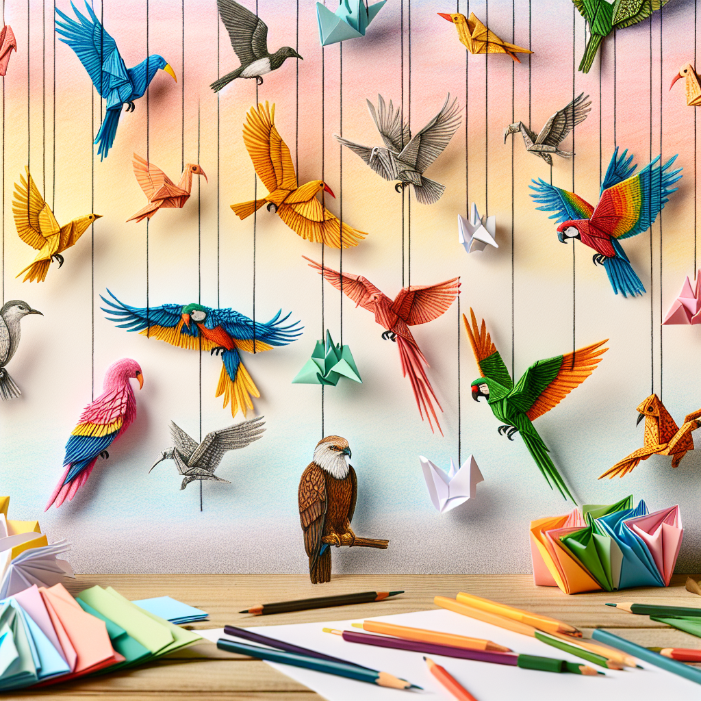 From Paper to Perch: Origami Birds that Inspire Real Life Sightings ...
