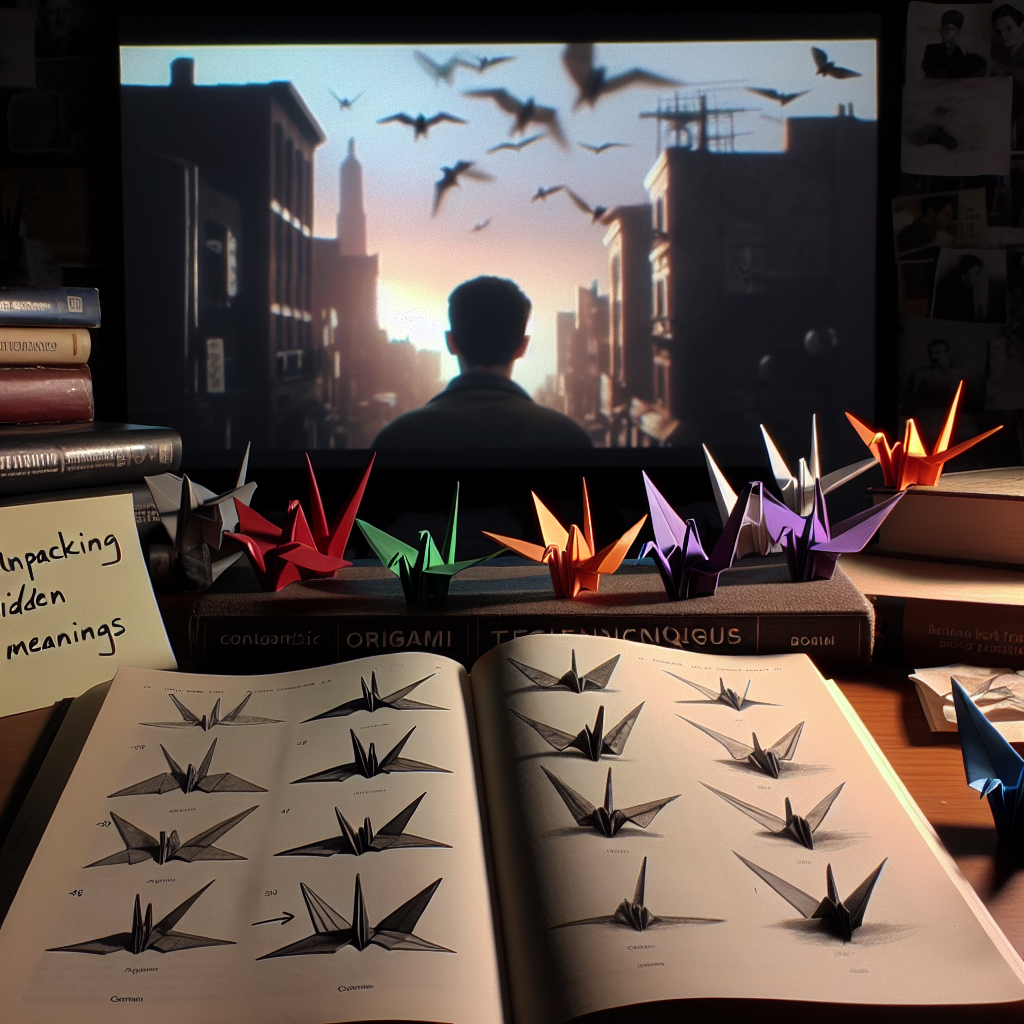 Origami Cranes and Cinematic Symbolism: Unpacking Hidden Meanings ...