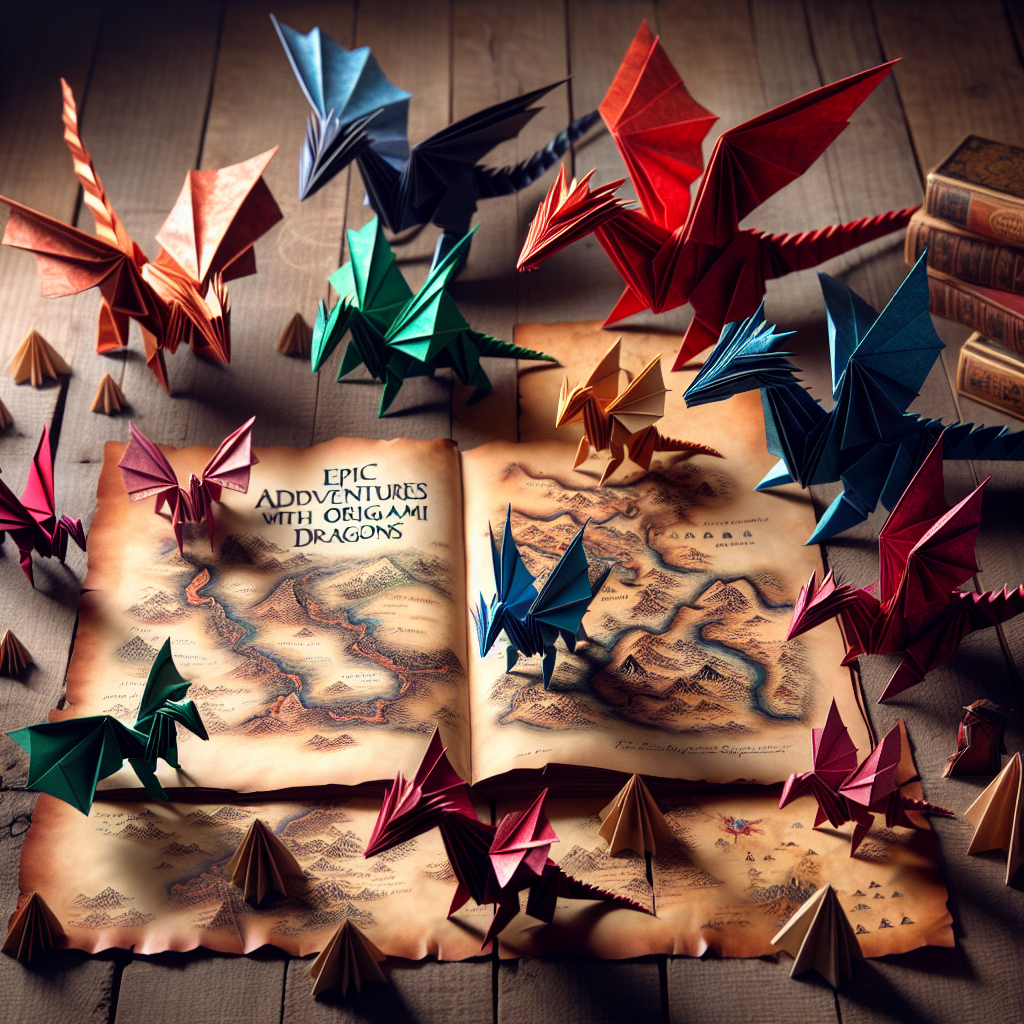 Epic Adventures with Origami Dragons: Stories Crafted From Paper ...