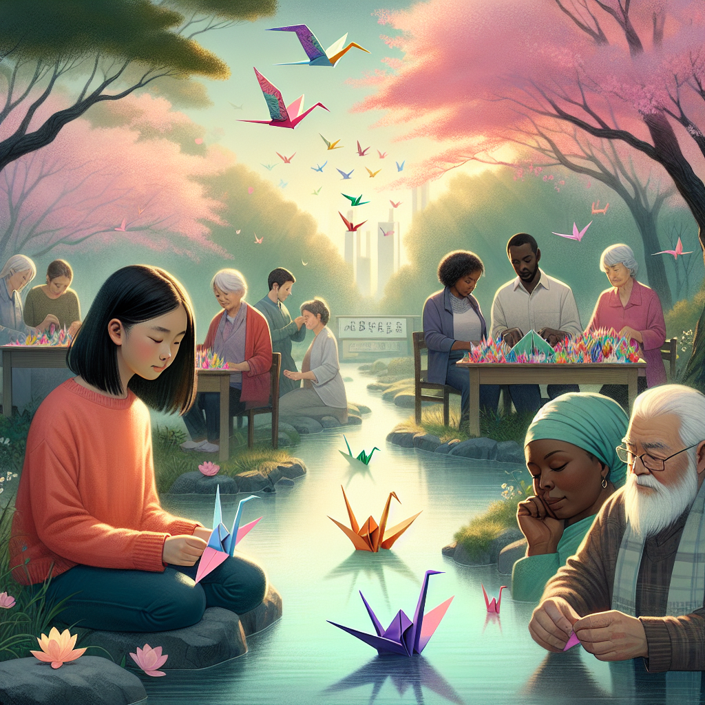 How Folding Cranes Helps People Cope with Loss – Origamipolly