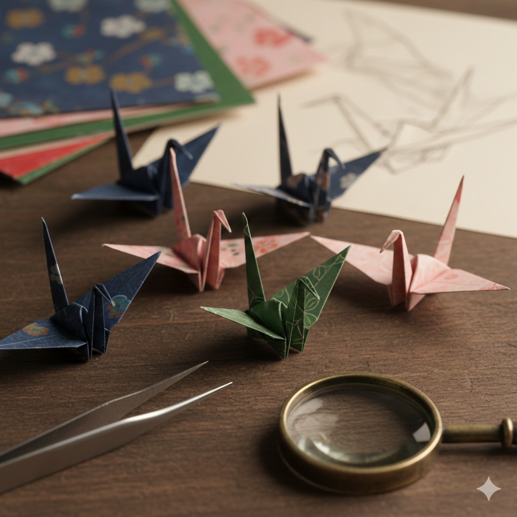 The 1.5-Inch Challenge: Why Miniature Origami Cranes are the Peak of C ...