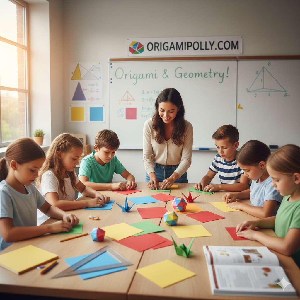 Origami in the Classroom: Using 6x6 Paper to Teach Geometry and Patien ...