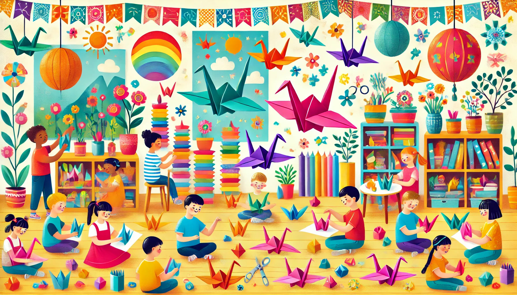 Origami Crane Projects for Kids: Fun and Educational – Origamipolly