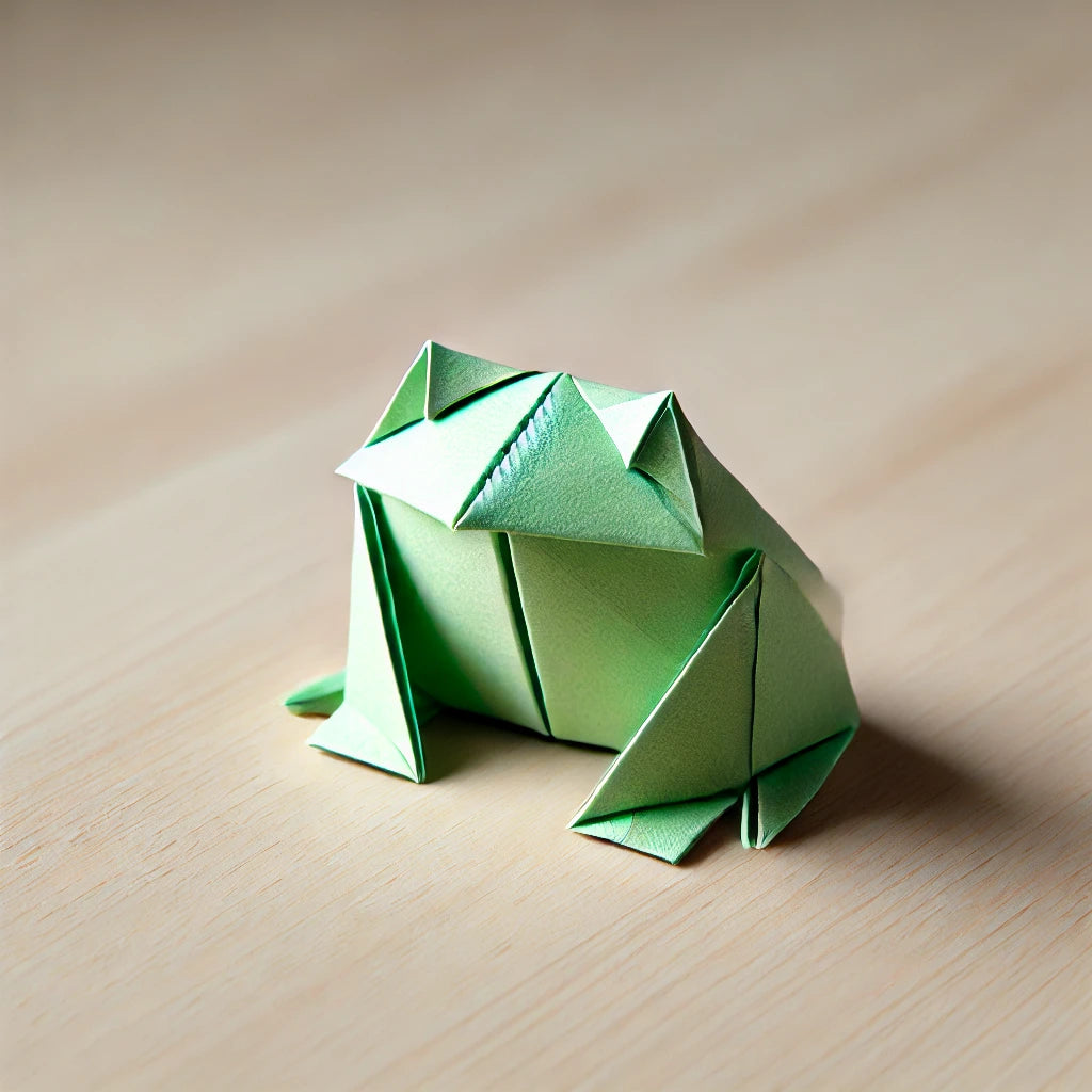 How to Make an Origami Frog: A Step-by-Step Guide – Origamipolly