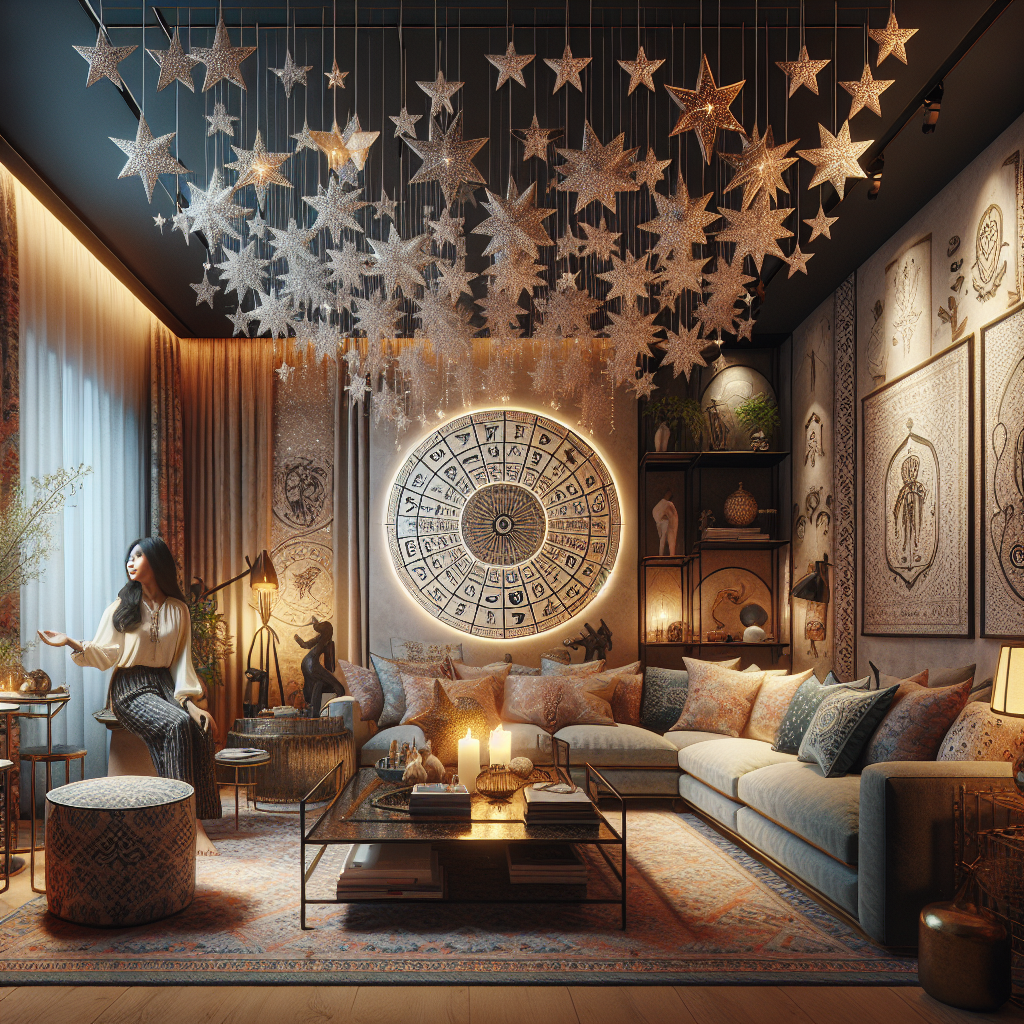 Zodiac-Inspired Interiors: Using Origami Stars for Astral Aesthetic ...