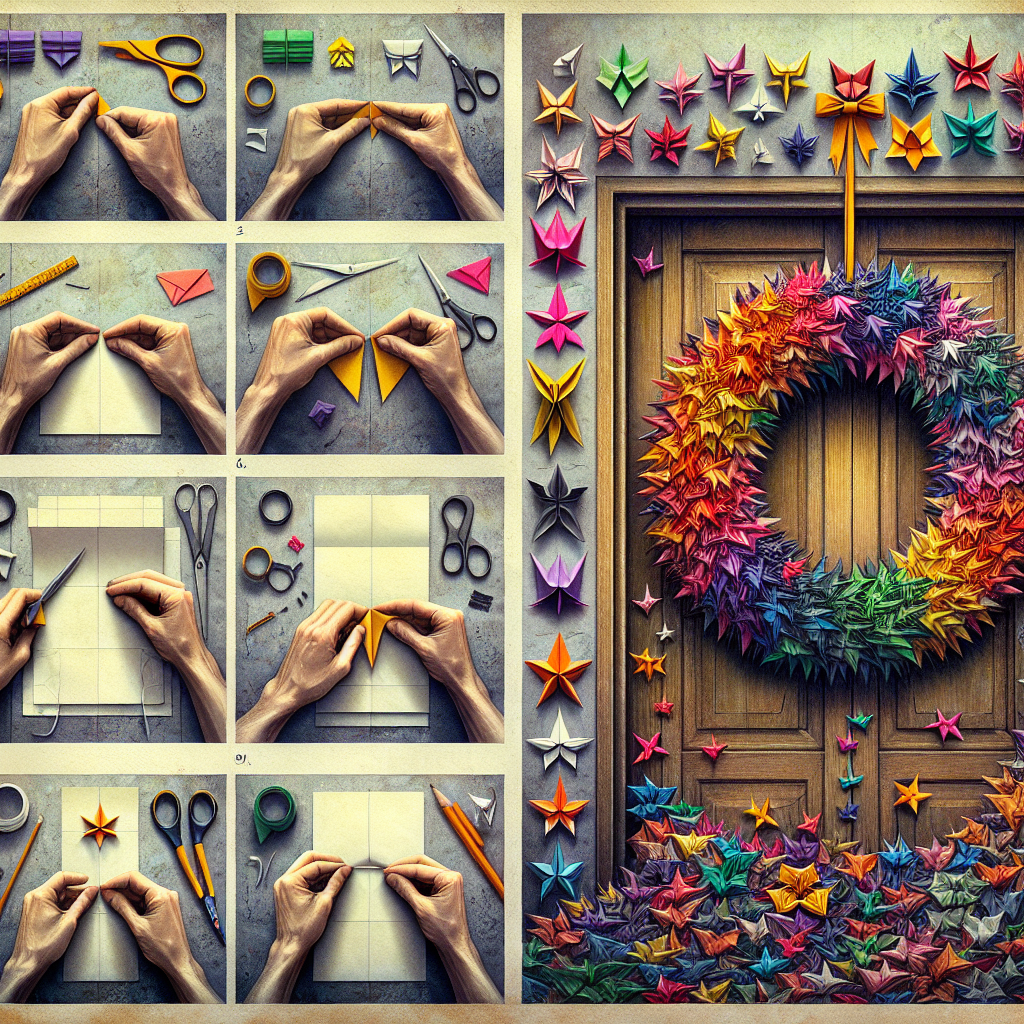 From Paper to Door: The History and Art of Making Origami Wreaths ...