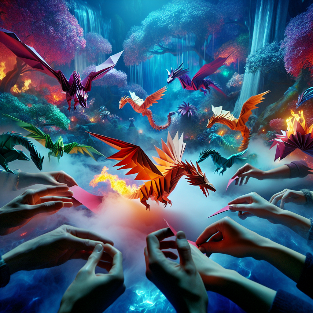 Paper and Imagination: How Origami Dragons Transform Fantasy Worlds ...