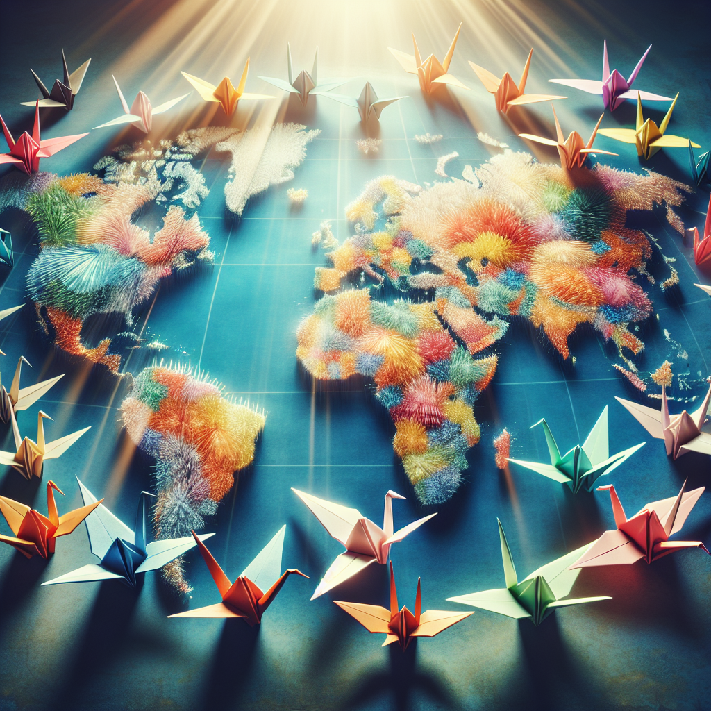 Folded Peace: The Global Impact of Origami Paper Cranes – Origamipolly