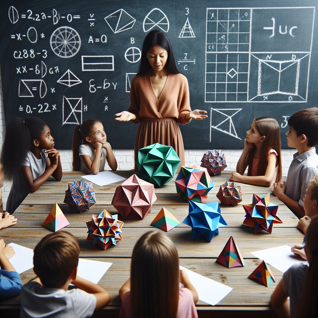 Crafting Geometry: The Educational Value of Origami in Mathematics ...