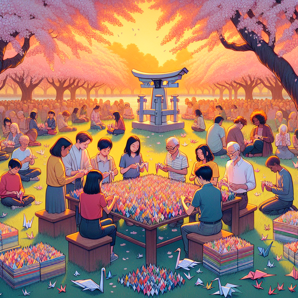 How Folding Cranes Helps People Cope with Loss – Origamipolly