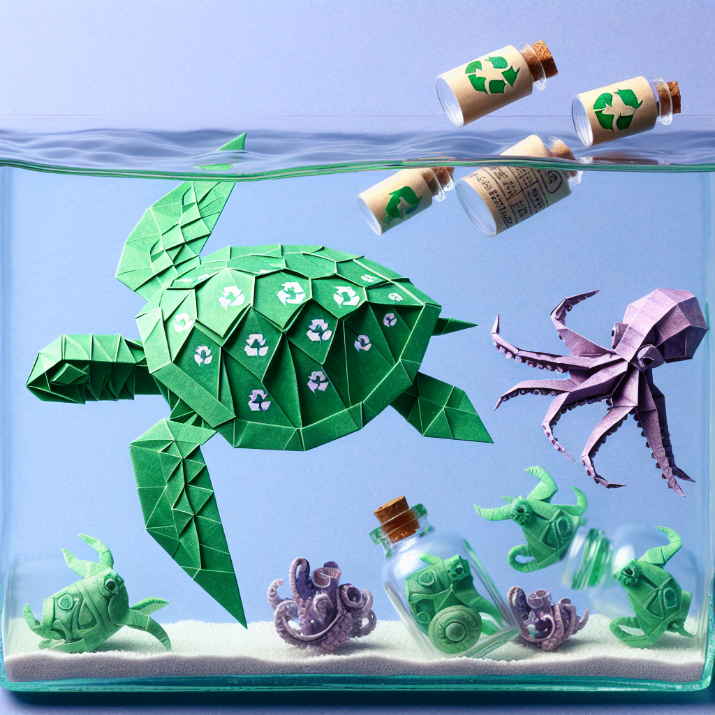 Folding for the Future: Origami Sea Creatures with a Message – Origamipolly